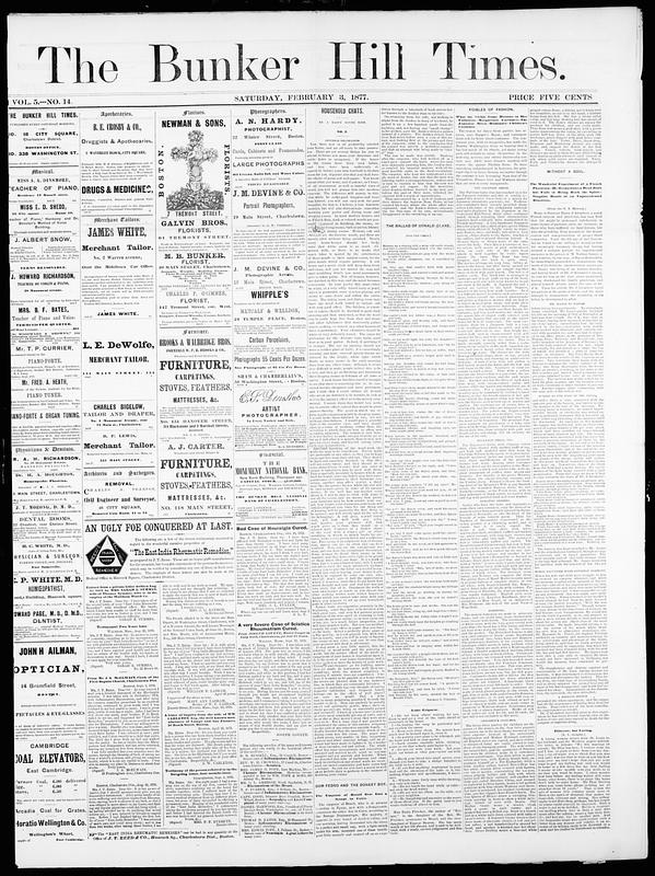 The Bunker Hill Times, February 03, 1877 - Digital Commonwealth