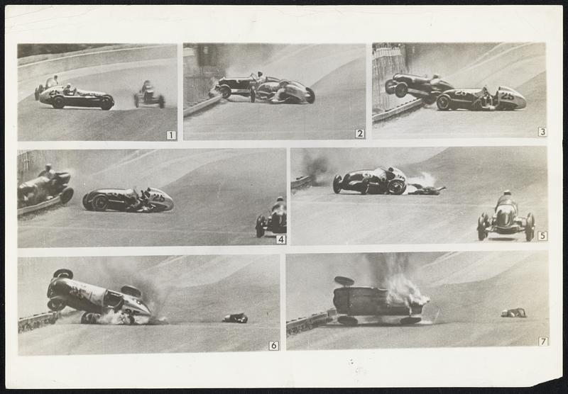 When Death Struck the Speedway. The pictures above, made by a Paramount ...