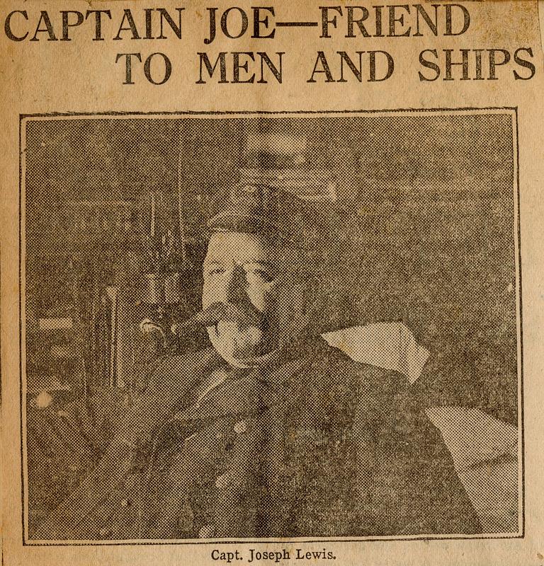 Captain Joseph Lewis "friend to men and ships" - Digital Commonwealth