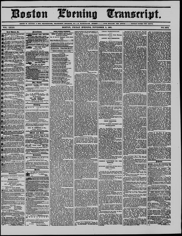Boston Evening Transcript - Digital Commonwealth