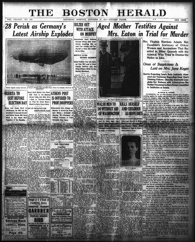 The Boston Herald. October 18, 1913 - Digital Commonwealth