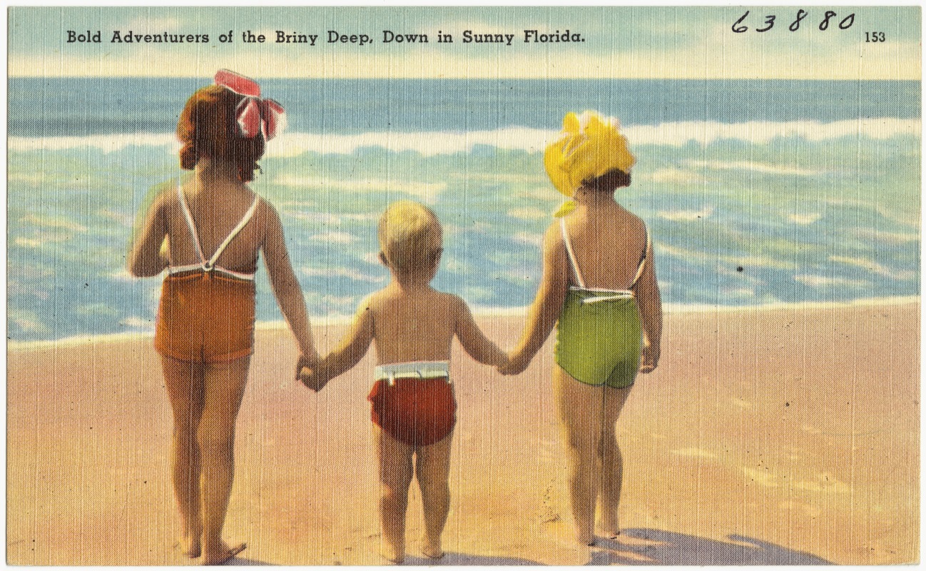 Bold adventurers of the briny deep, down in sunny Florida - Digital Commonwealth