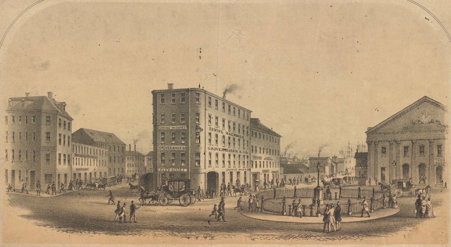 Haymarket Square. Boston, Mass. - Digital Commonwealth