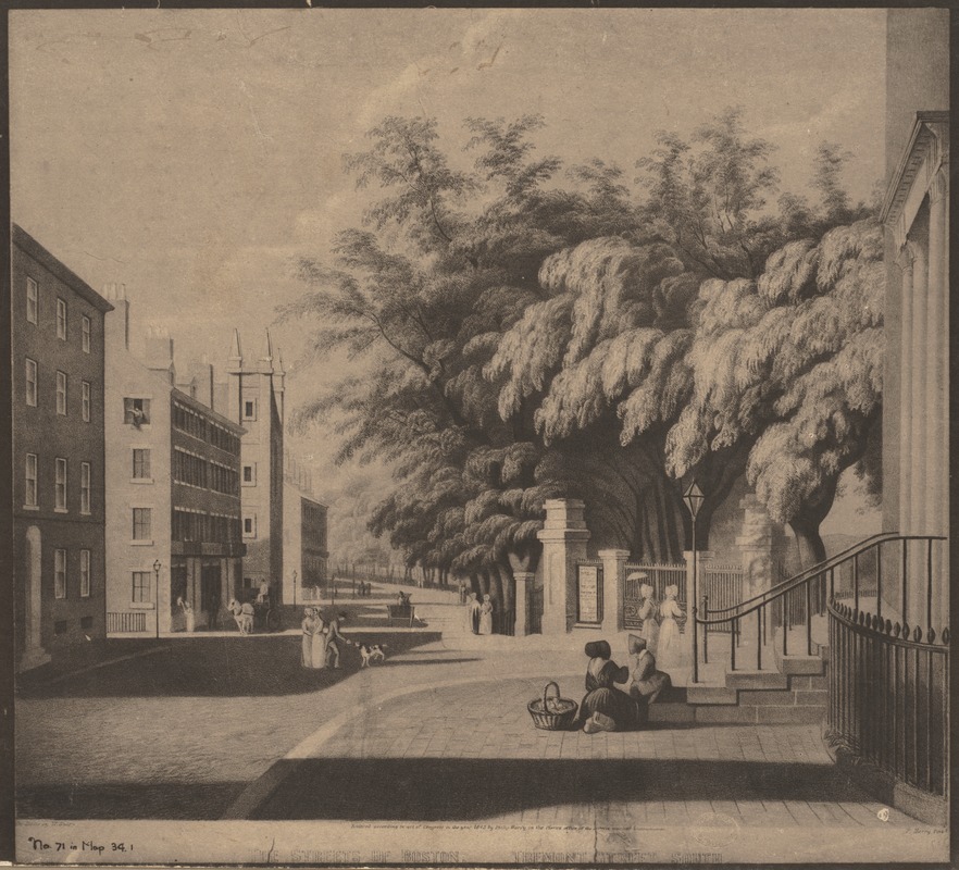 The streets of Boston. Tremont Street, south - Digital Commonwealth