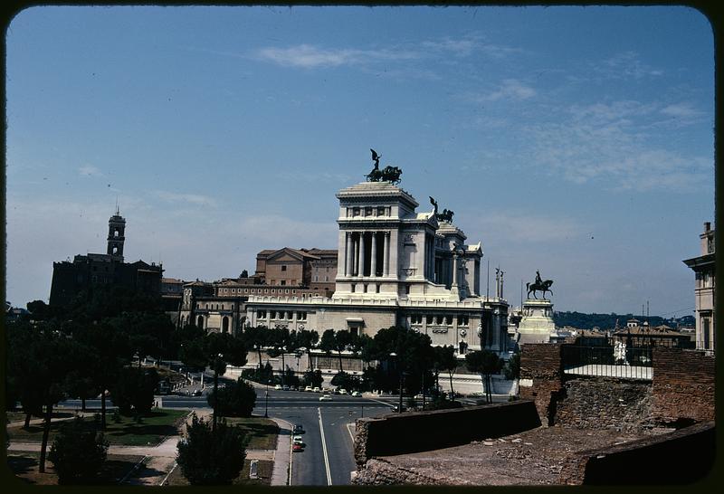Victor Emmanuel II Monument, Rome, Italy - Digital Commonwealth