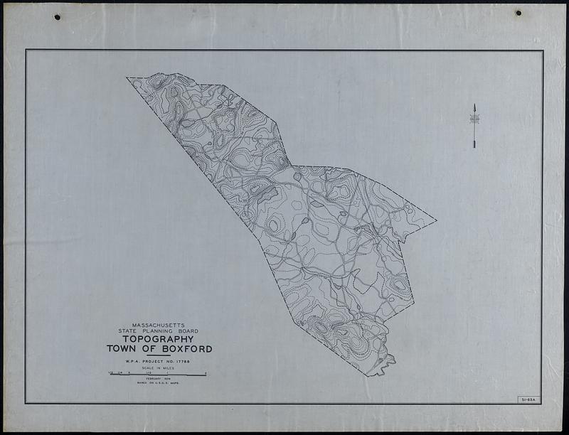 Topography Town of Boxford - Digital Commonwealth