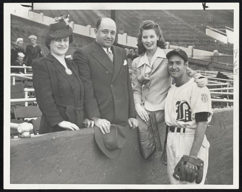 The Sisti Family has a Reunion at Braves Field as Sibby Sisti, Braves ...