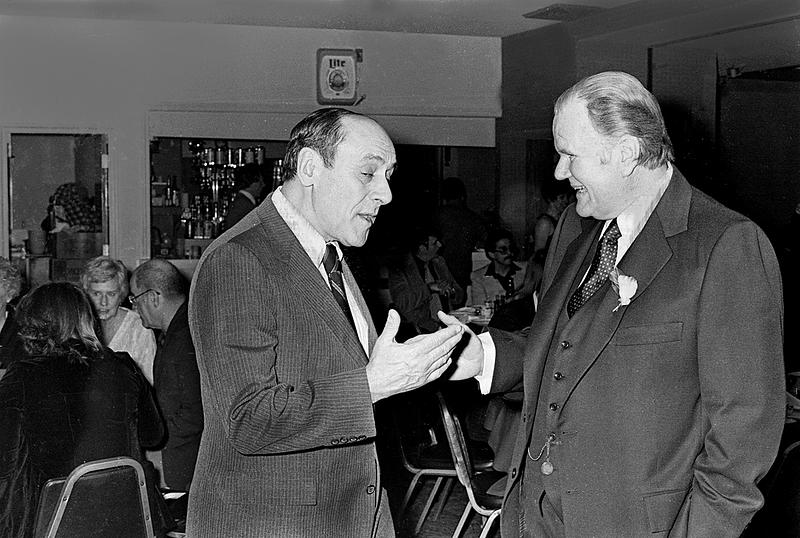 Andrew Quigley and George Colella, Mayor of Revere - Digital Commonwealth