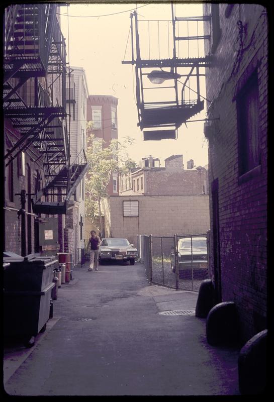 Off Salem Street near Cross Street Boston North End - Digital Commonwealth