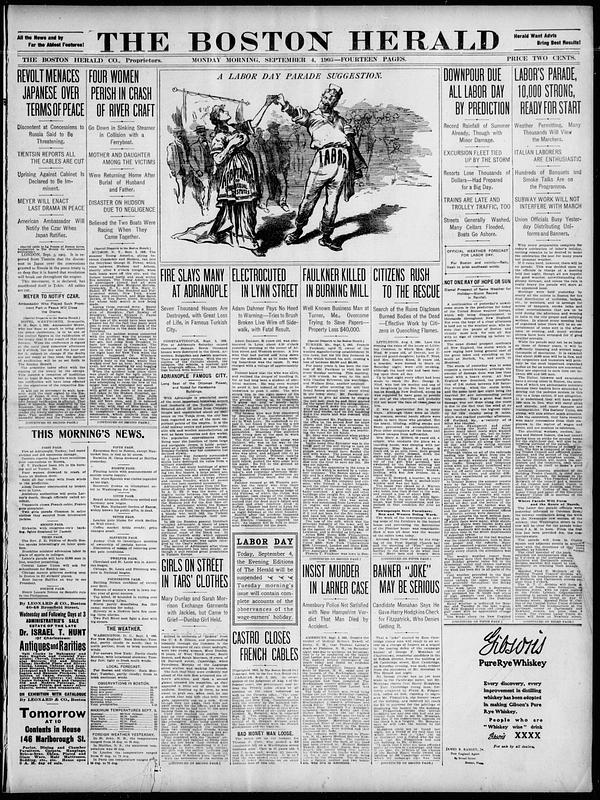 The Boston Herald. September 04, 1905 - Digital Commonwealth