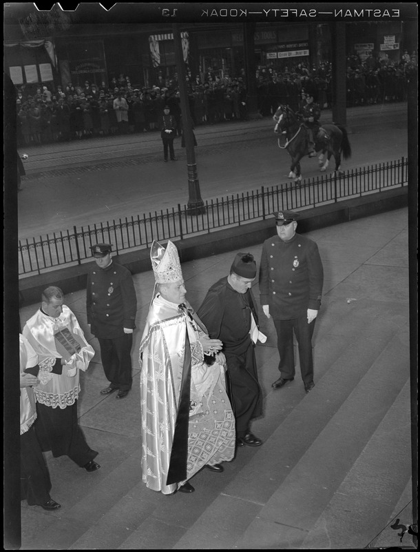 Bishop Cushing on ordination - Digital Commonwealth