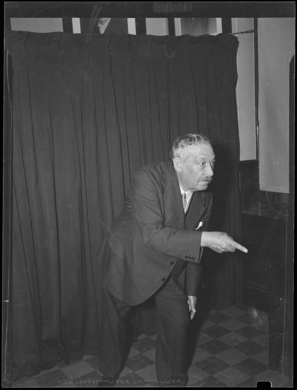 Gipsy Smith, evangelist, in action at the Boston Arena - Digital ...