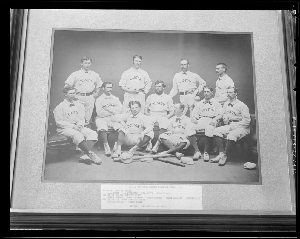 Old time baseball pictures - copied at Braves Field just before they ...