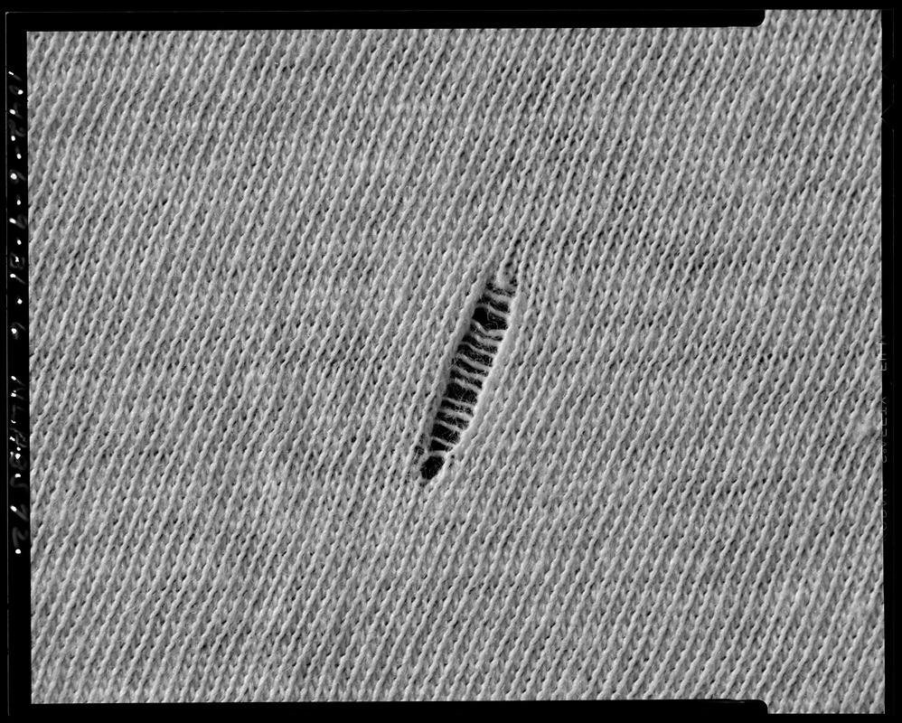 Knitting imperfections, drop stitches (#6) - Digital Commonwealth