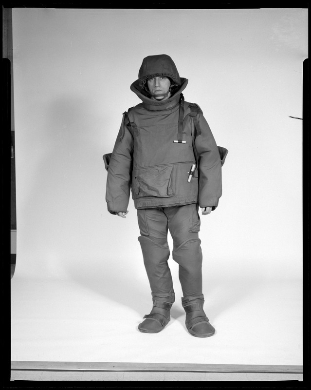 IPL, bomb disposal suit - Digital Commonwealth