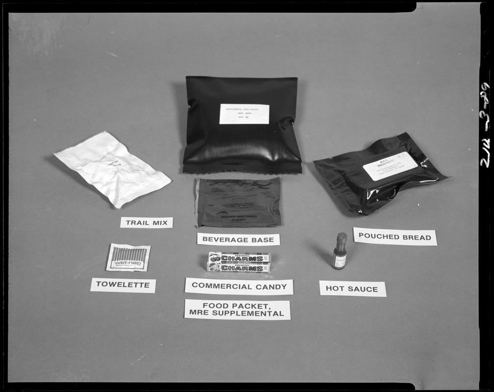 Food packet, MRE supplemental - Digital Commonwealth