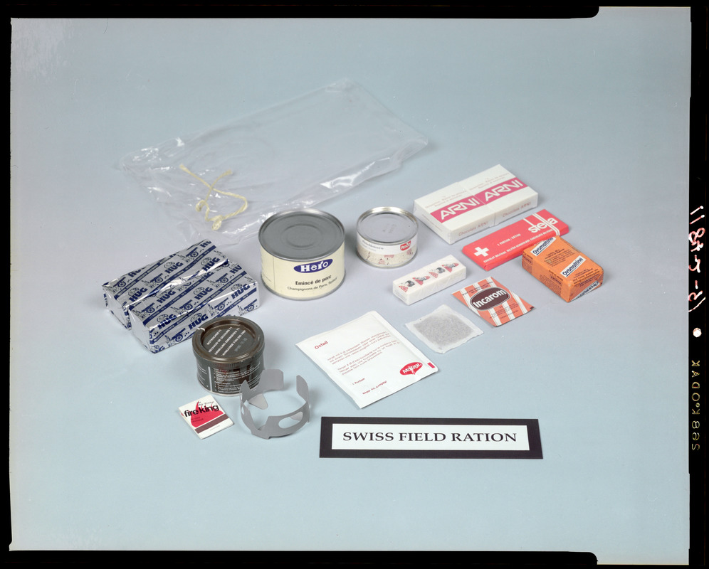 Swiss field ration - Digital Commonwealth