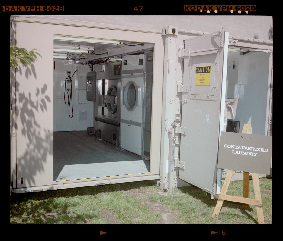 Containerized laundry - Digital Commonwealth