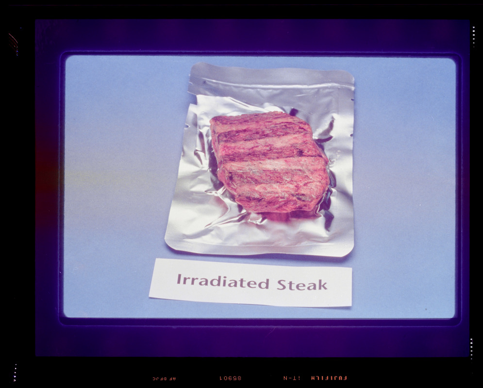 Irradiated steak - Digital Commonwealth