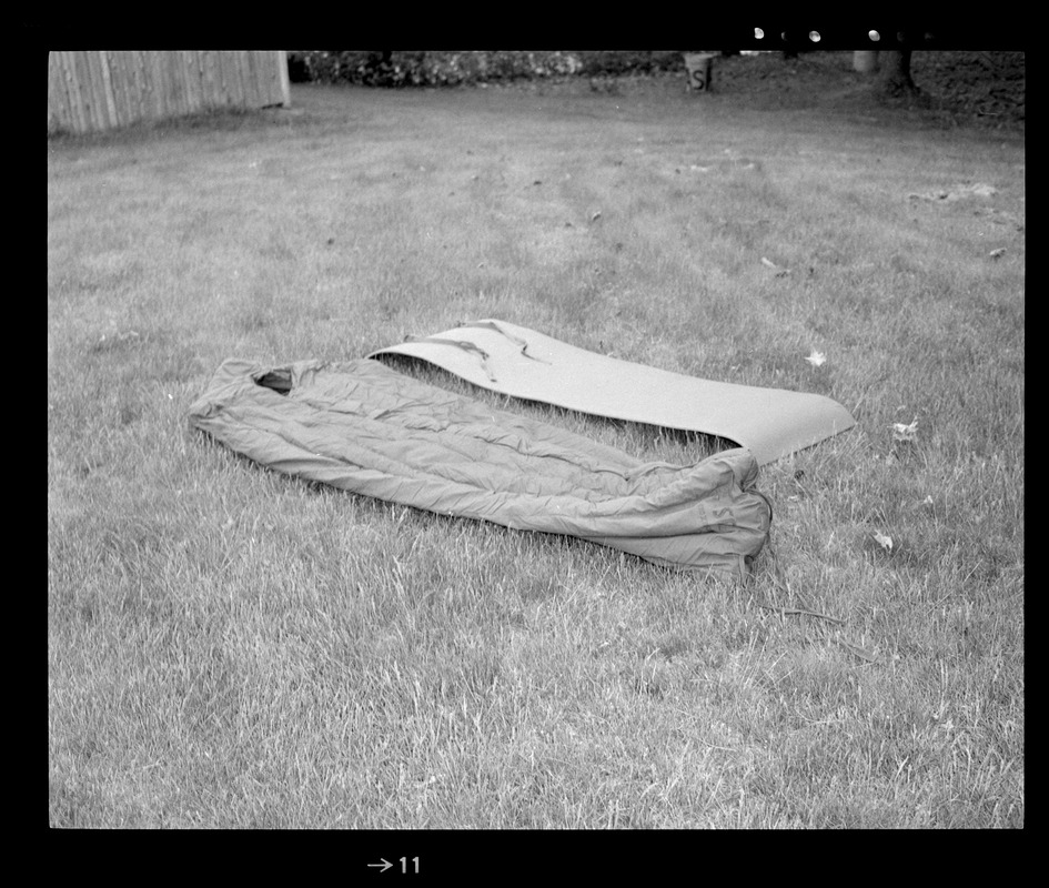 IPL, sleeping bag + mat - Digital Commonwealth