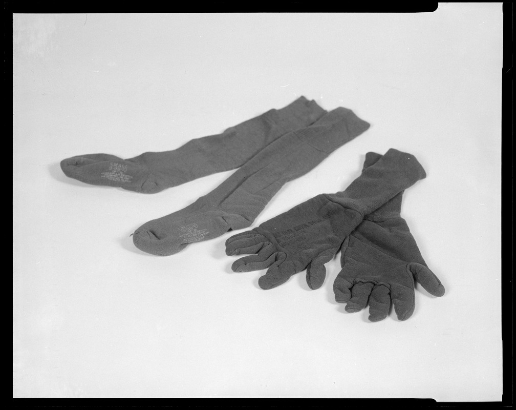 IPL, chemical gloves + socks, NATO display - Digital Commonwealth