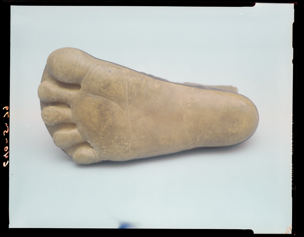 Foot print boot - Digital Commonwealth