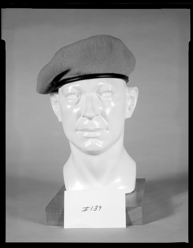 Men's army head gear - Digital Commonwealth