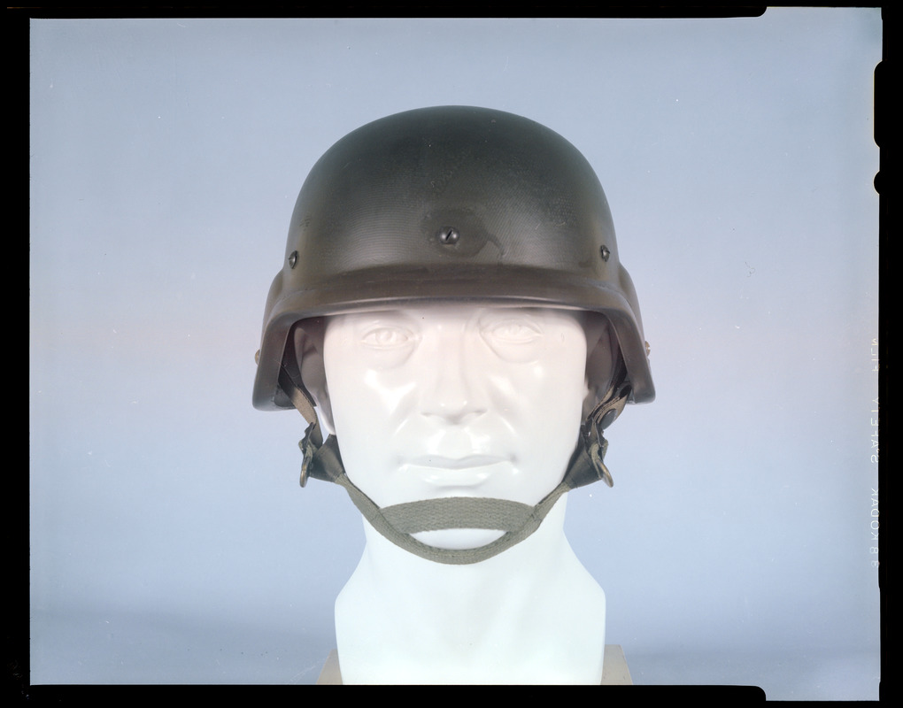 Helmet, front view - Digital Commonwealth