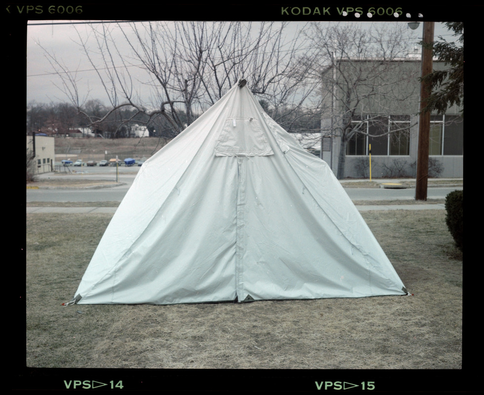 AMEL, five soldier crew tent - Digital Commonwealth