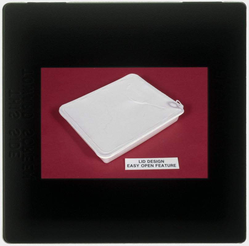 Lid design easy open feature - Digital Commonwealth