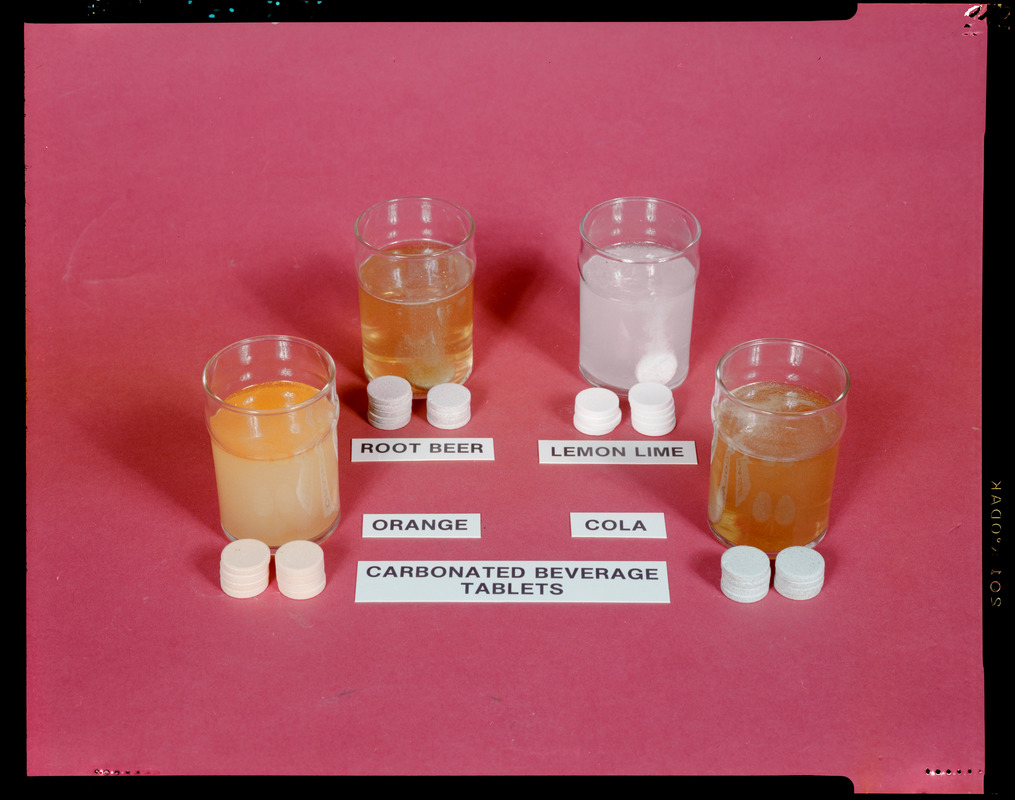 Carbonated beverage tablets - Digital Commonwealth