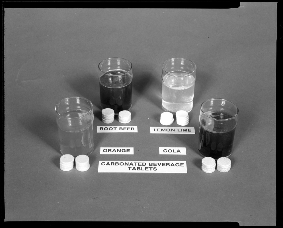 Carbonated beverage tablets - Digital Commonwealth