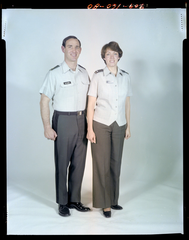 Men's and women's uniforms - Digital Commonwealth
