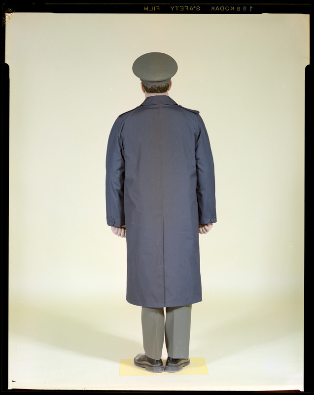 CEMEL rain coat back view front view - Digital Commonwealth