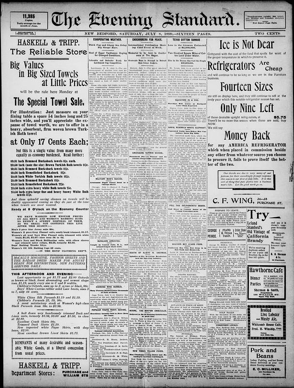 Evening Standard. July 08, 1899 - Digital Commonwealth