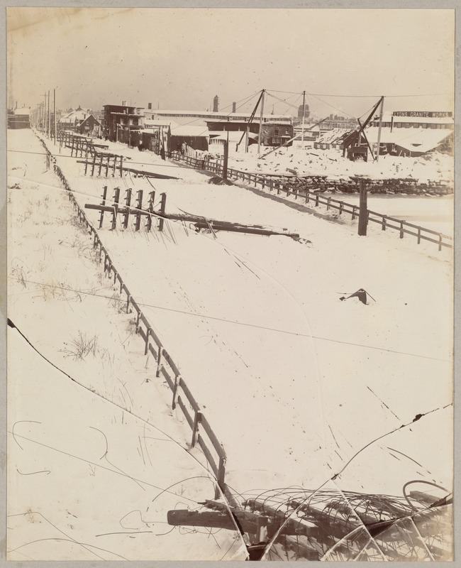 Fallen power lines - Digital Commonwealth