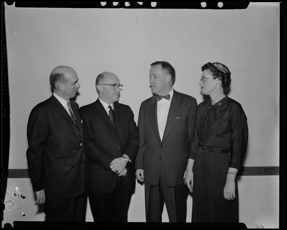 Robert Dana, Brotherhood President, Rabbi Roland G. Gittelsohn, Senator ...