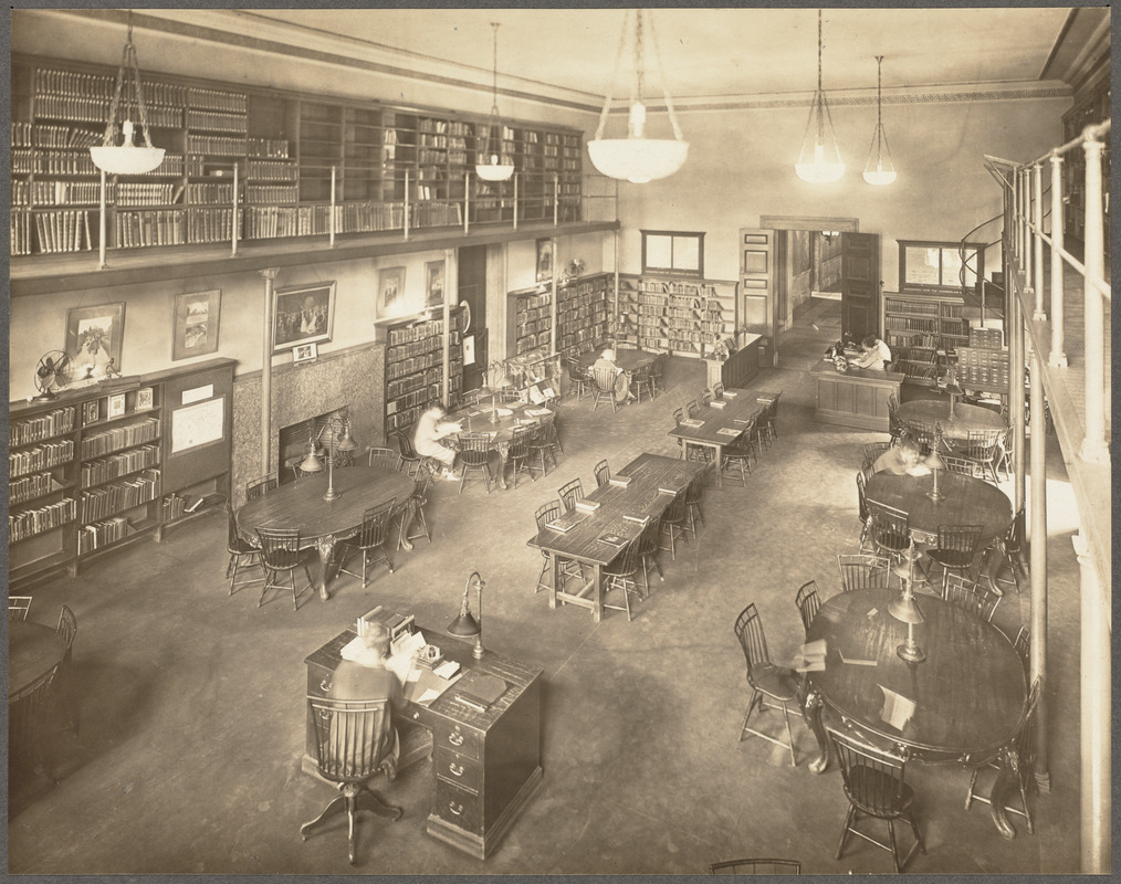 Boston Public Library, Copley Square. Children's room - Digital ...