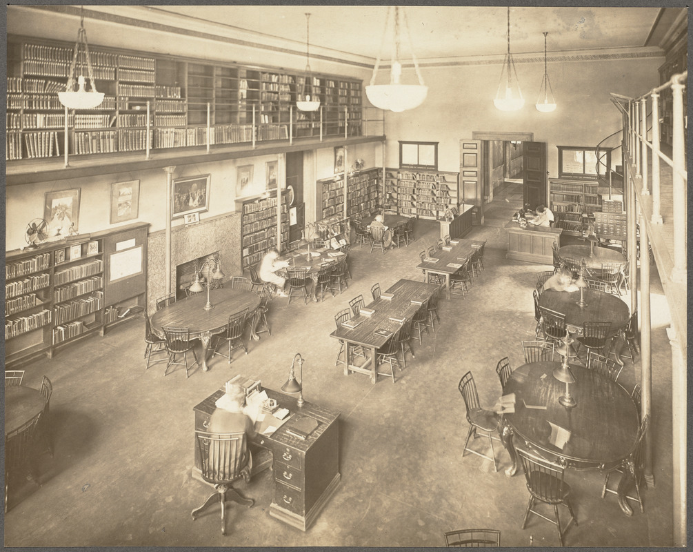 Boston Public Library, Copley Square. Children's room - Digital ...
