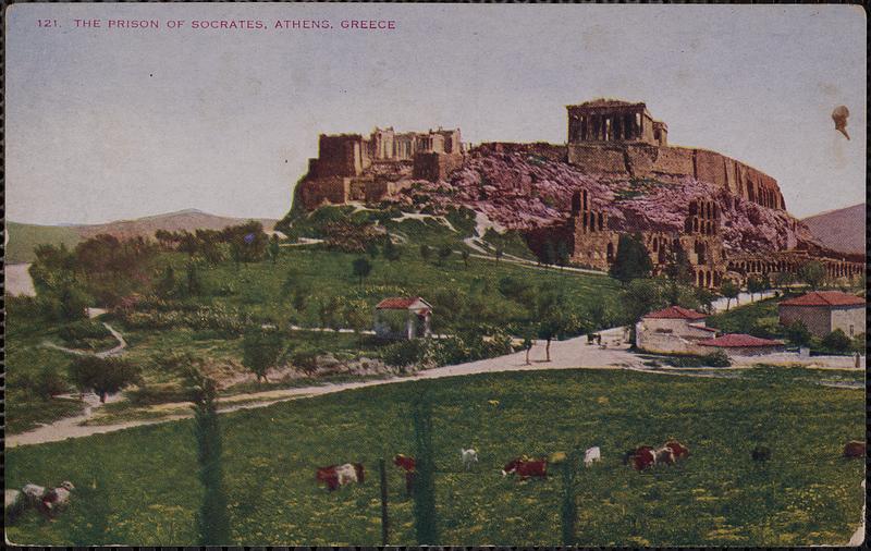 The prison of Socrates, Athens, Greece - Digital Commonwealth