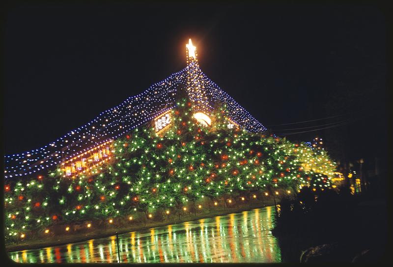 Christmas scene, Blue Hill Cemetery - Digital Commonwealth