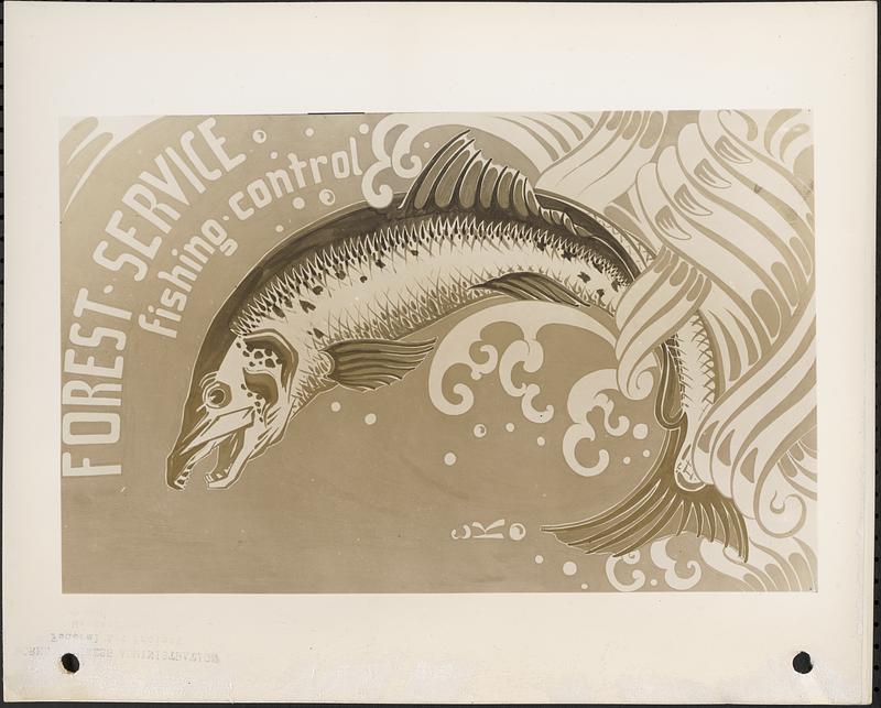 Forest Service, fishing control - Digital Commonwealth