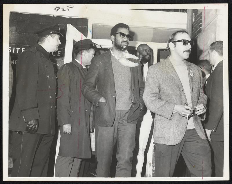 Take-Over Ends at South End BRA office. Leaders are escorted out by ...