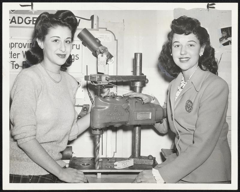 Viewing Exhibit of Production Miracles accomplished by labor-management ...