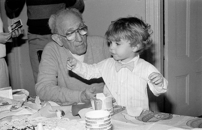 Moses and Jake Resnek birthday - Digital Commonwealth