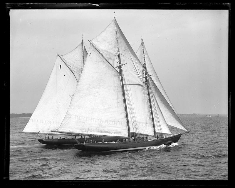 Fishing schooners - Digital Commonwealth