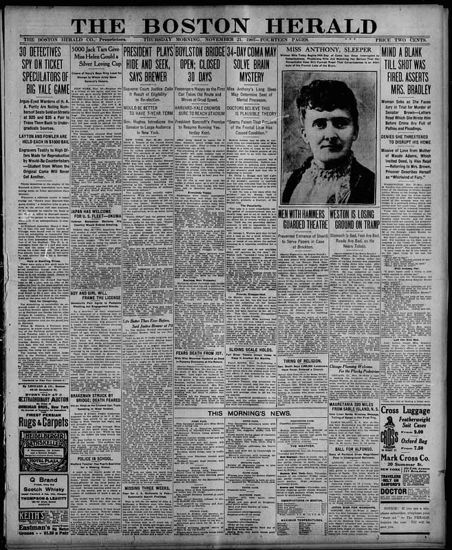 The Boston Herald. November 21, 1907 - Digital Commonwealth