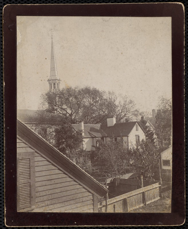 Wood express roof, Stephen Cutter House, Universalist Church - Digital ...