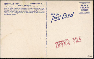 Iorio Glass Shop, Flemington, N.J. - Digital Commonwealth