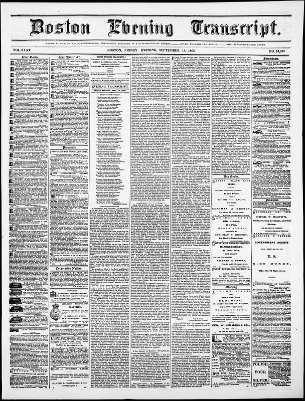 Boston Evening Transcript - Digital Commonwealth